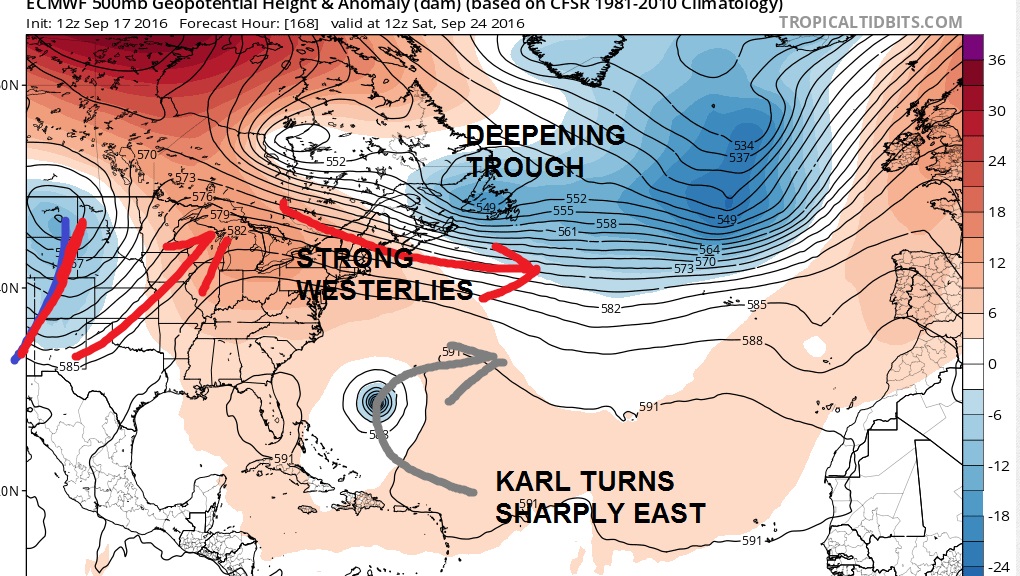Tropical Storm Karl & European Model – Weather Updates 24/7 by ...