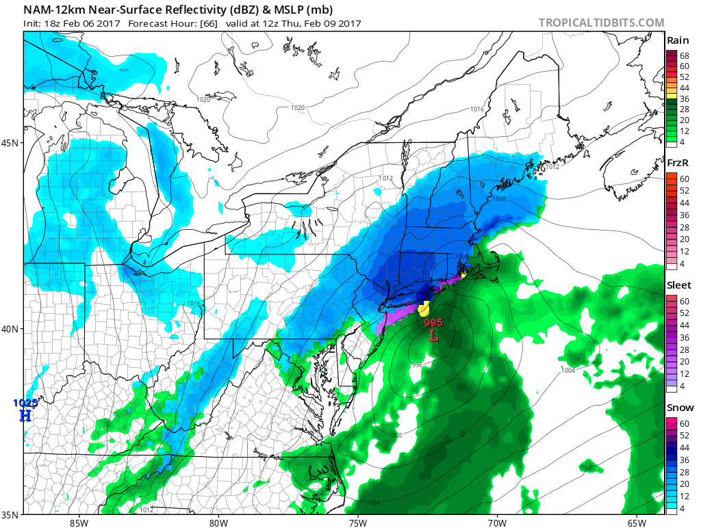 National Weather Service Snow Forecasts Thursday 02092017 – Weather ...