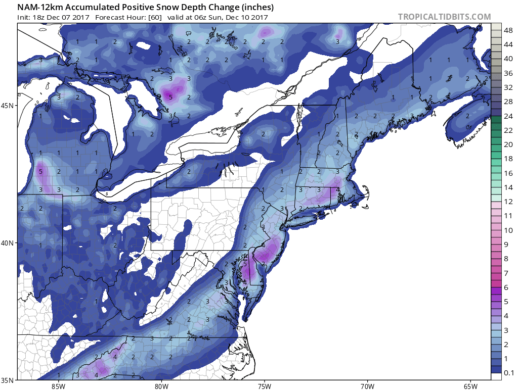 Snow Forecast National Weather Service Forecast Maps Saturday - Weather ...