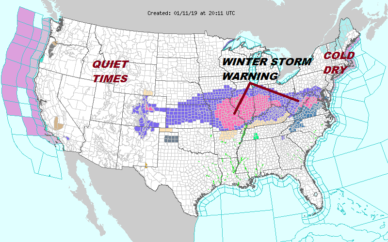 National Forecast Maps National Weather Service
