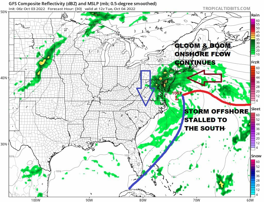 Gloom And Doom Continues With Gale Center Offshore Rain Wind Coastal ...