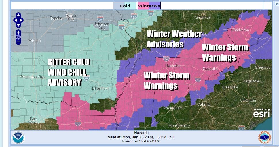 Winter storm spreads snow Deep South to Mid Atlantic & Northeast into ...